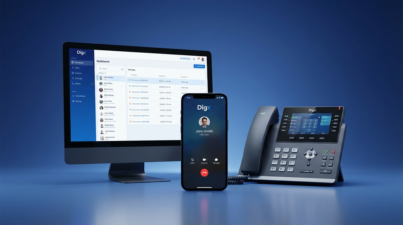 Digx - Central Telefônica em Nuvem | Discador Inteligente e Integração ERP